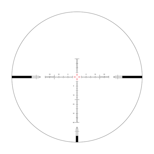 Arken EPL4 6-24×50 FFP MOA VHR Illuminated Reticle with Zero Stop ...