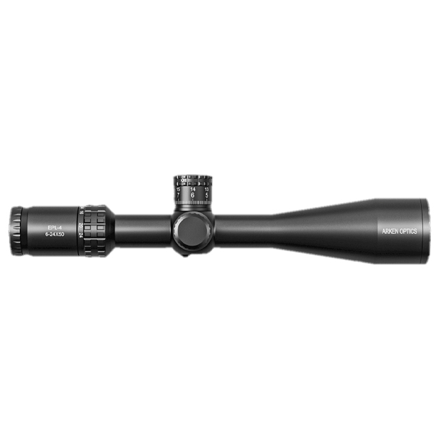 Arken EPL4 6-24×50 FFP MIL VHR Illuminated Reticle with Zero Stop ...